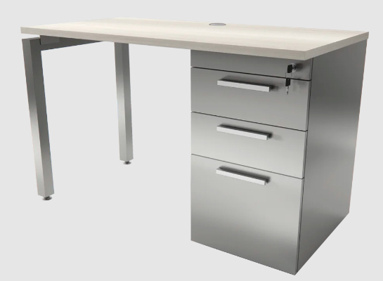 Escritorio Recto Flotante – Fine Modular